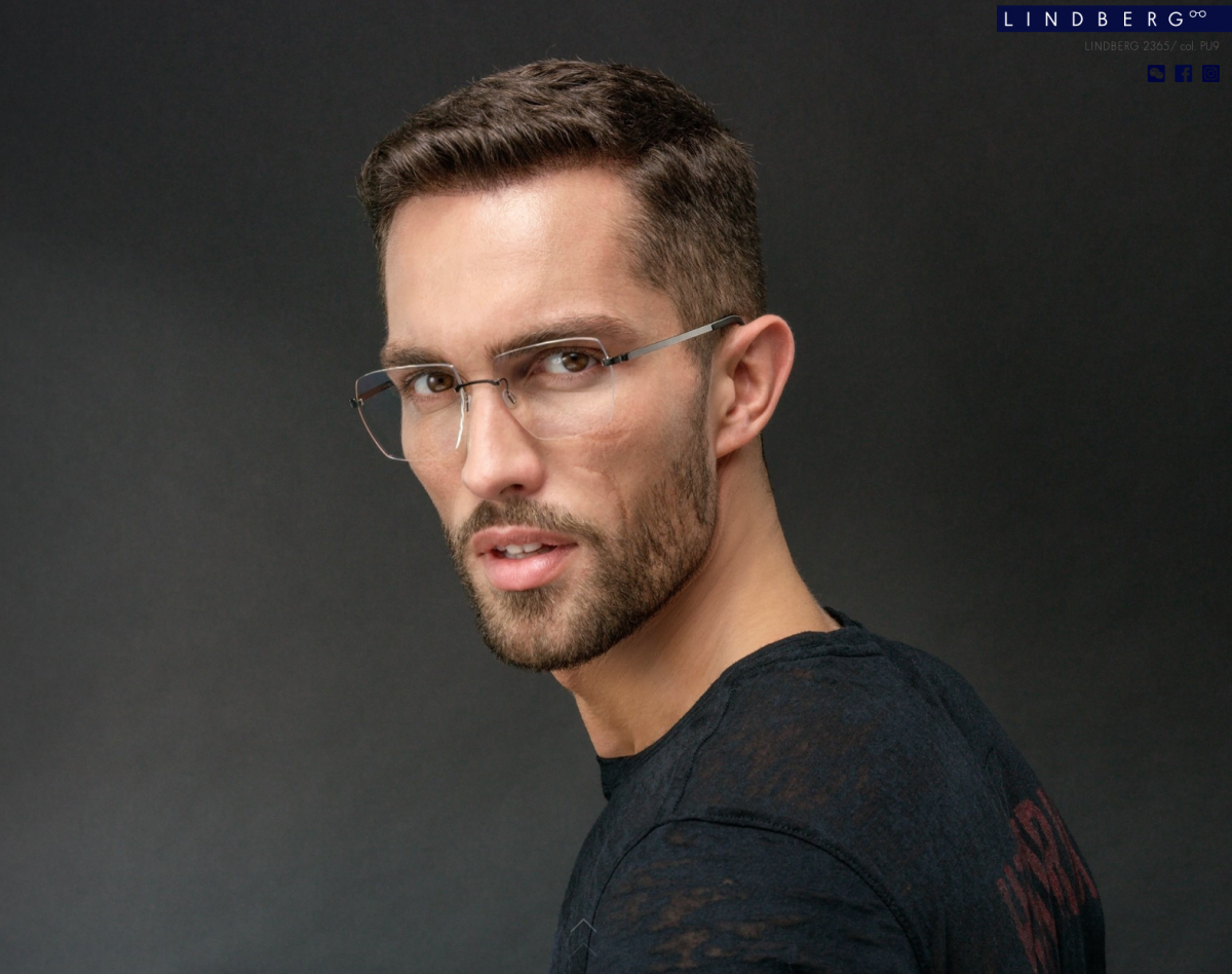 無邊眼鏡的可能性 – 鈦金屬無框鏡架 LINDBERG rimless titanium | 必久戴眼鏡 Visual Tech Optical